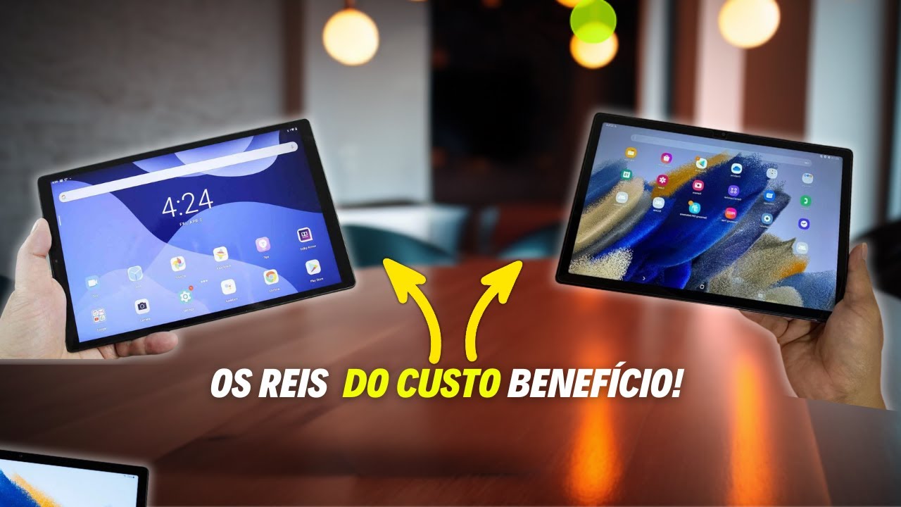 Samsung Tablet A8 ou Lenovo Tab M10 de terceira geração?