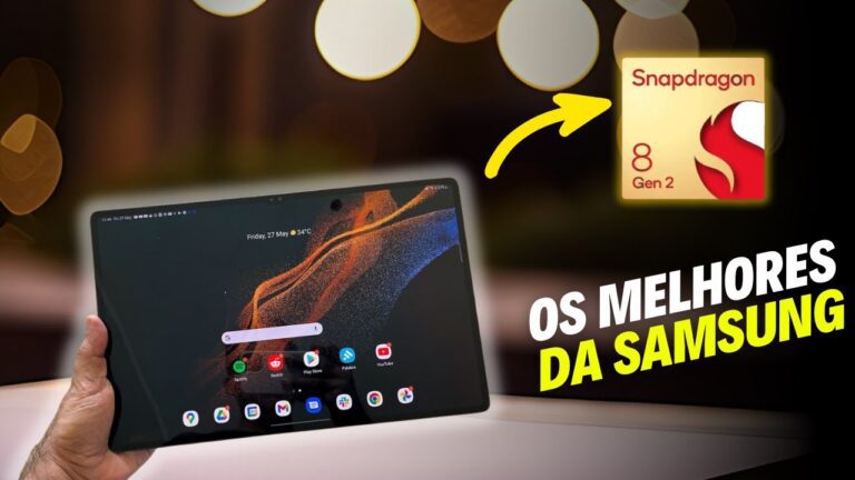 Os 3 Melhores Tablets Samsung para Trabalhar, Estudar e Jogar
